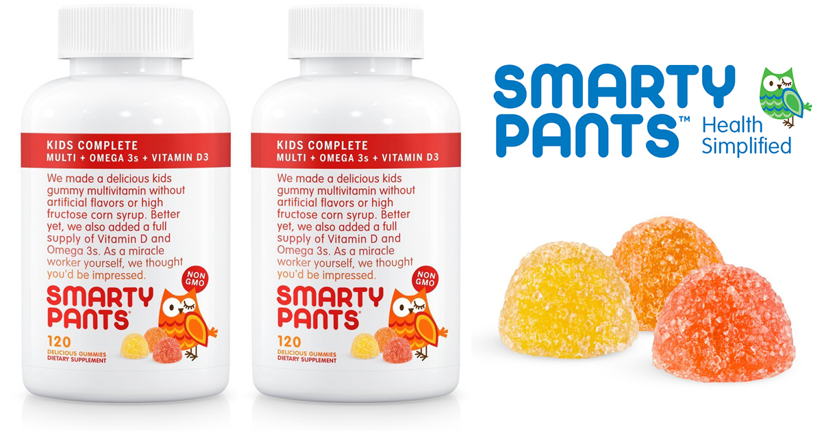 Amazon Prime: SmartyPants Kids Complete Gummy Multi-Vitamins Only $5.77 ...
