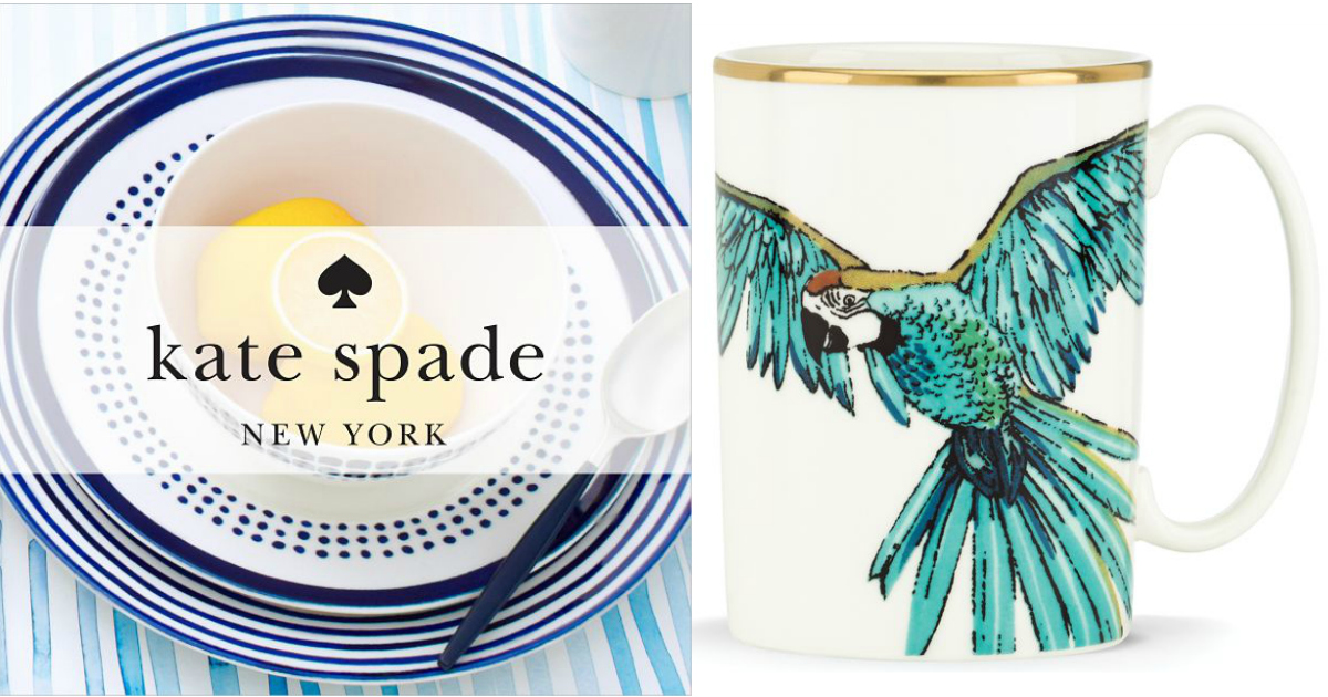 Lenox: Up to 70% Off + FREE Shipping = Kate Spade New York Mug $4.95 ...