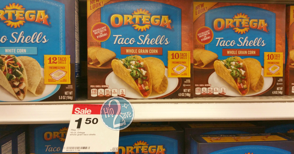 Target: 25¢ Ortega Taco Seasoning Mix + Taco Shells Only $1 Per Box ...