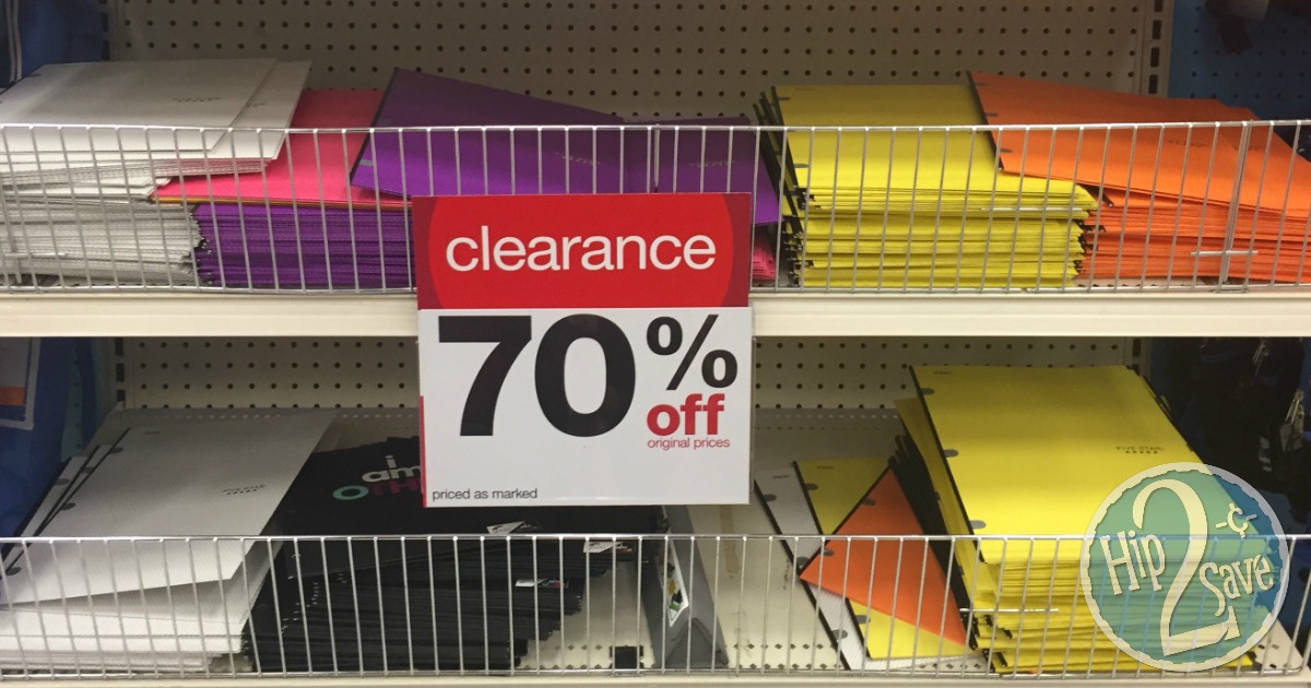 Up to 70% Off School Supply Clearance at Target