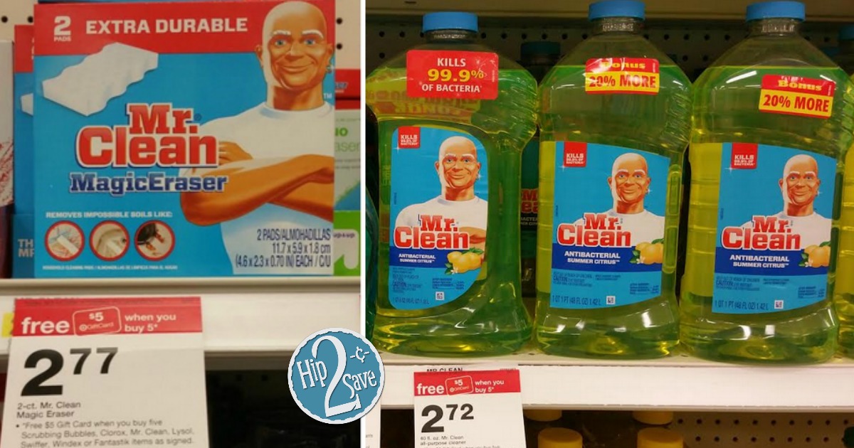 Target: Mr. Clean Magic Erasers and All Purpose Cleaners Just 99¢ Each ...