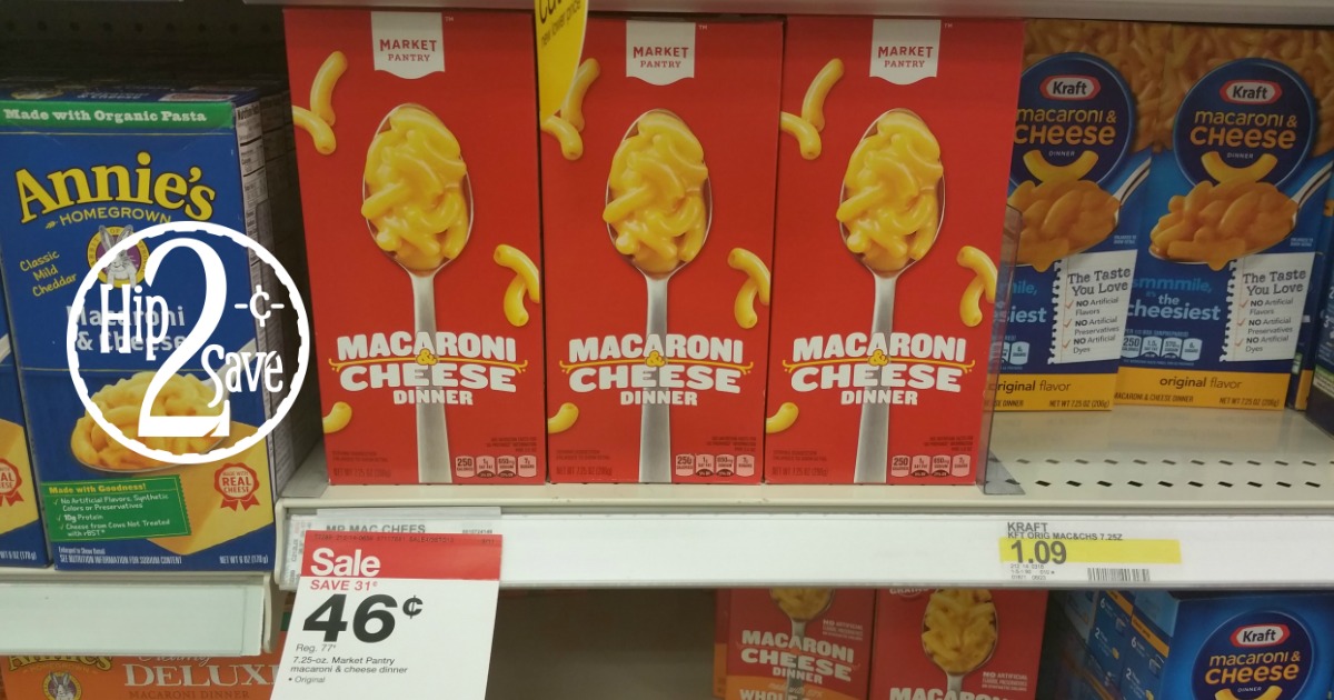Target: Market Pantry Macaroni & Cheese Only 44¢ (No Coupons Needed)
