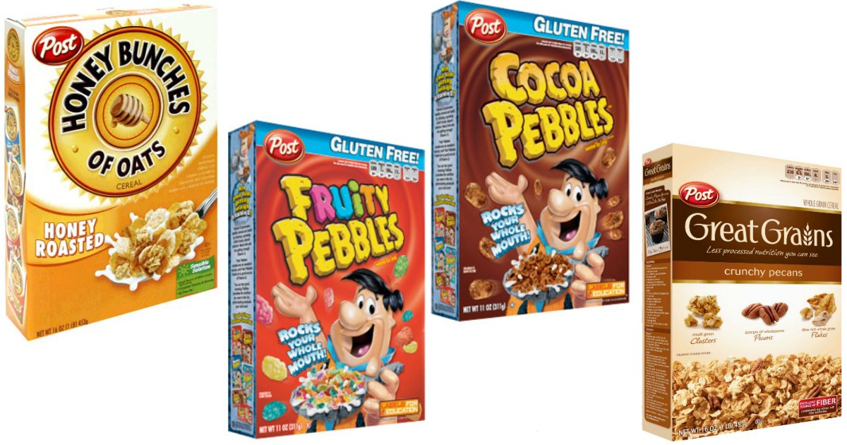 CVS: Post Cereal As Low As 74¢ (Starting 9/25)