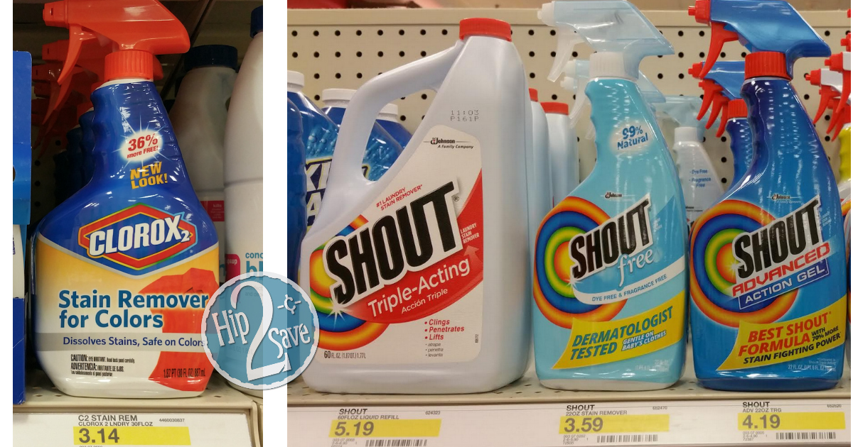 Target: New Clorox 2 & Shout Cartwheel Offers = Clorox 2 Stain Remover ...