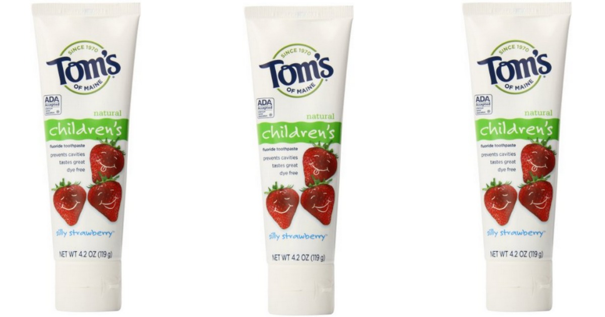 Amazon: 3 Pack of Tom's of Maine Natural Children's Strawberry ...