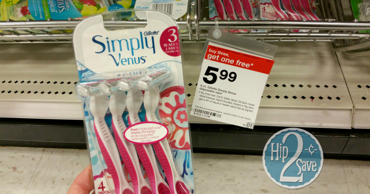 Target: Gillette Disposable Razors Just $2.24 Each