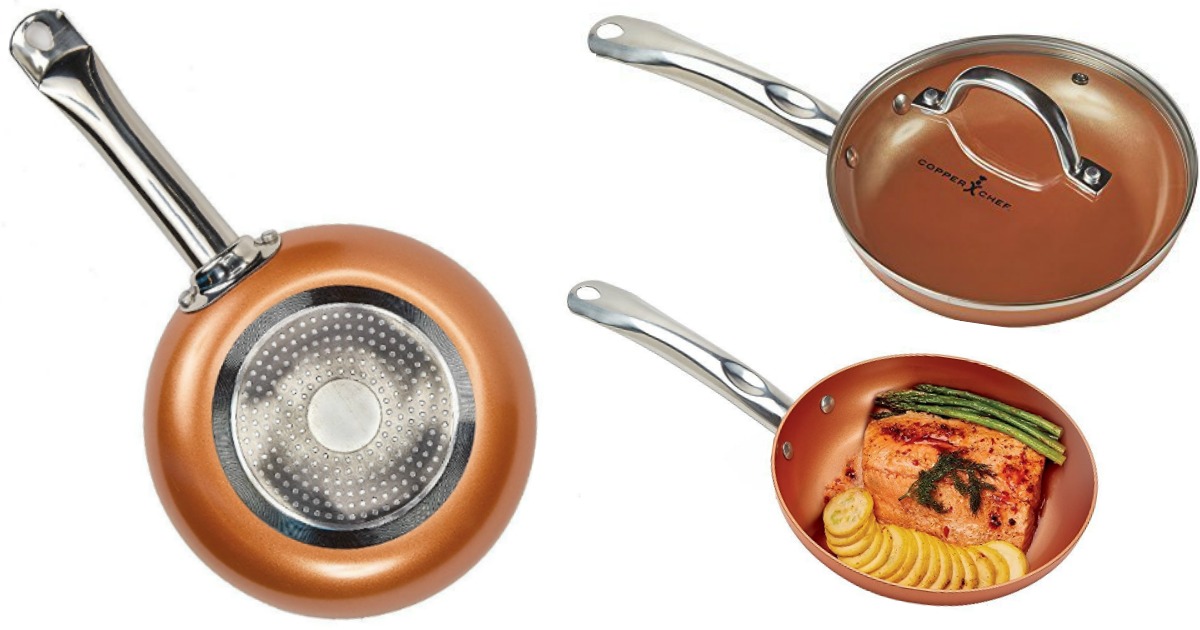 Amazon: Tristar Products 10" Copper Chef Pan $19.99 Today Only ...