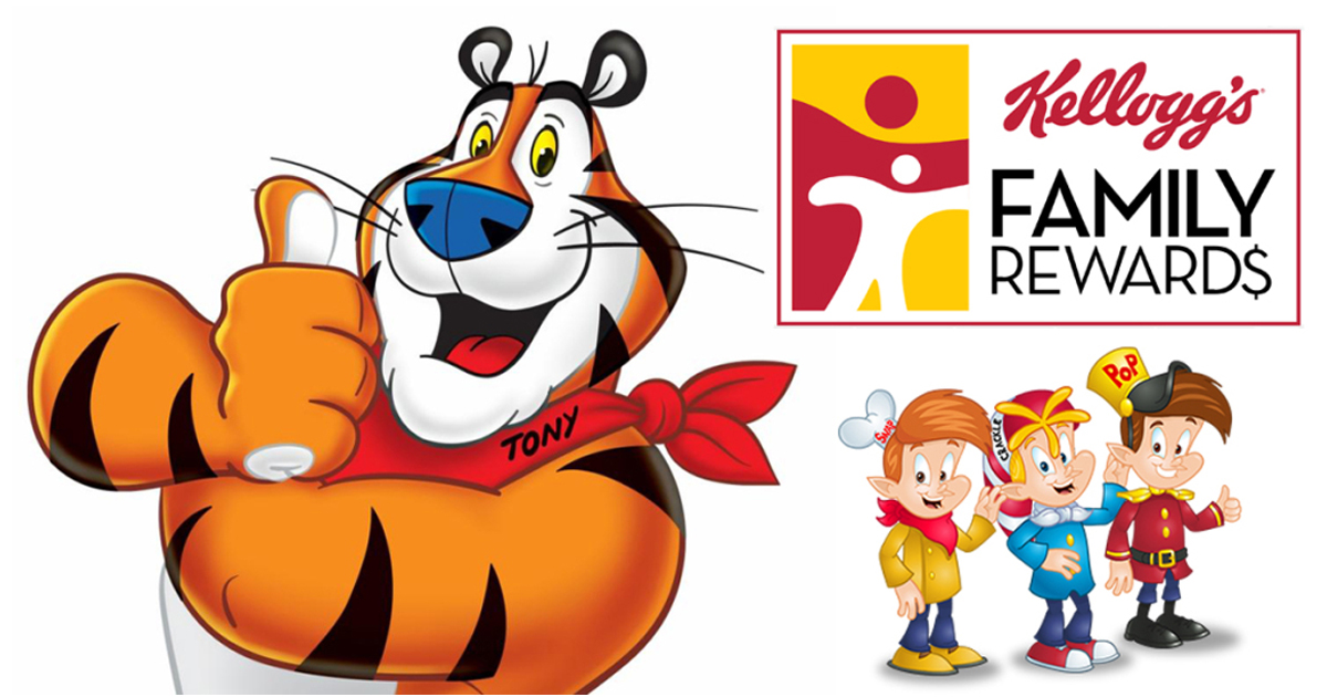 Kellogg’s Family Rewards: Add 800 More Points