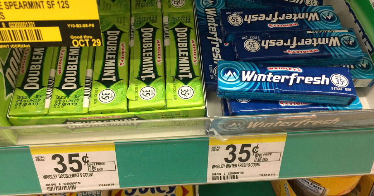 Walgreens: Wrigley's Gum Just 5 Cents!