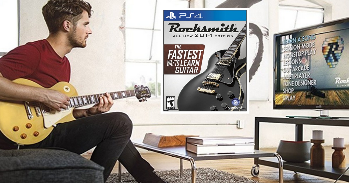 Amazon: Rocksmith 2014 Edition PlayStation 4 Game Only $25.99 ...