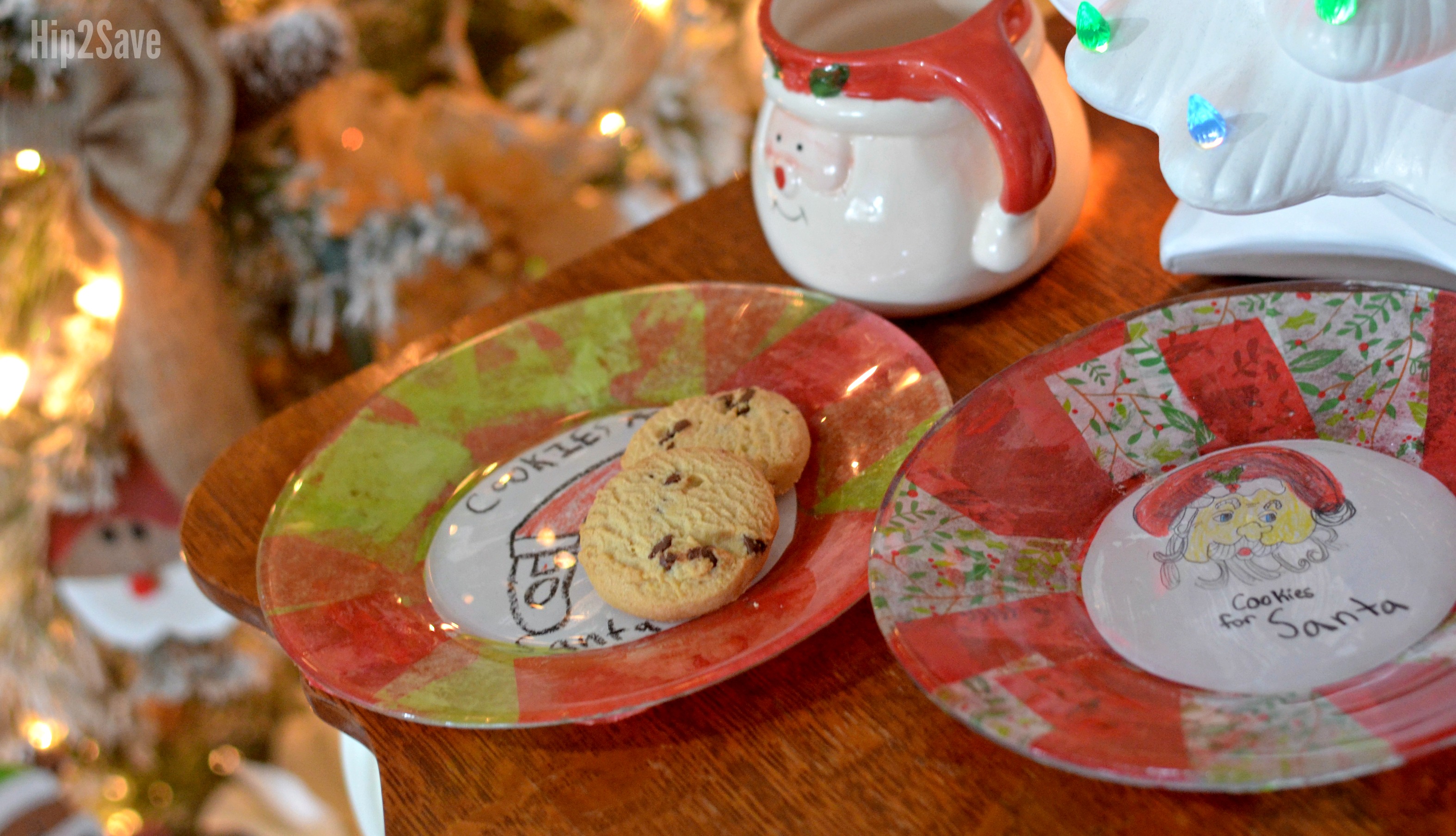 DIY Cookies for Santa Plate (Christmas Kids Craft)