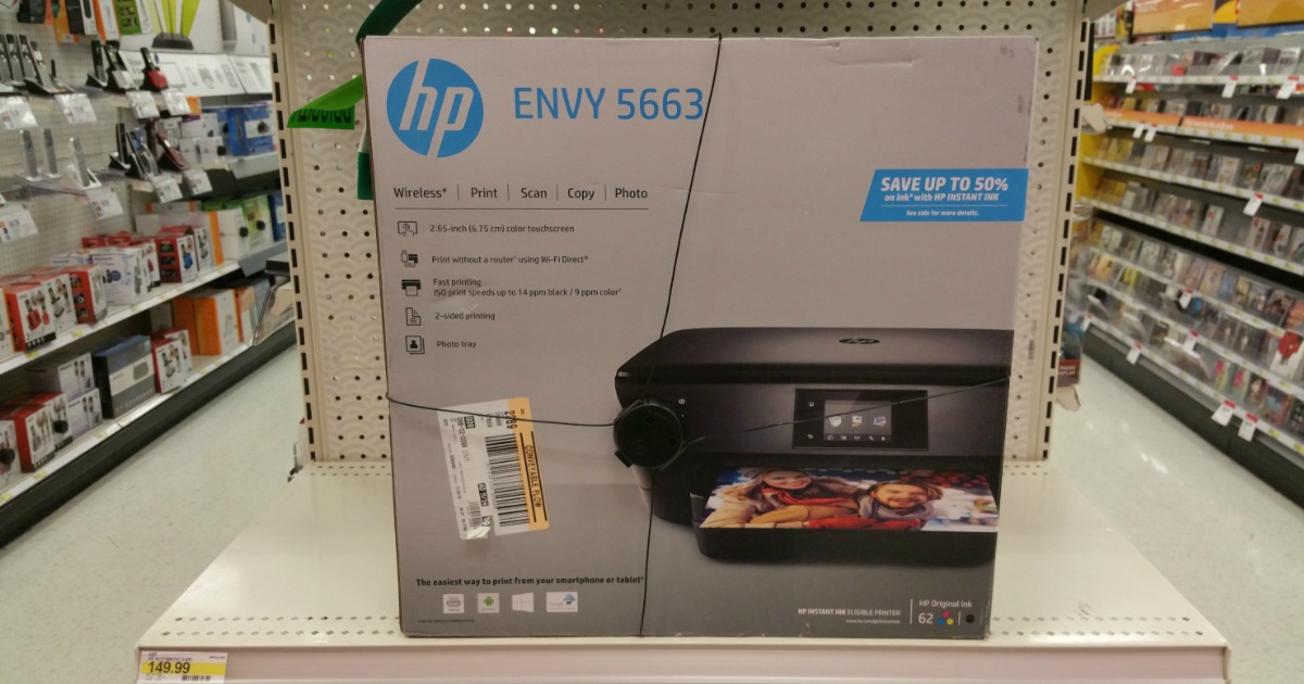 Target: 20% Off HP Envy Wireless Printer Cartwheel Offer = Only $55.99 ...