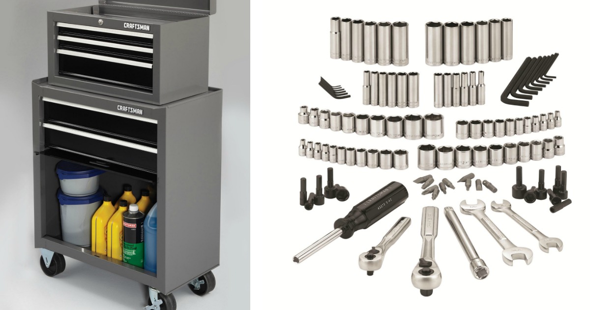 Sears: Craftsman Tool Chest w/ 108-Piece Tool Set Only $129.99 Shipped ...