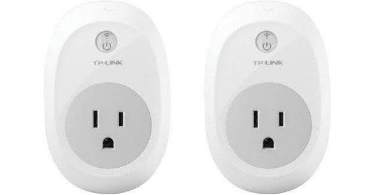 TP-LINK Wi-Fi Smart Plug 2-Pack Only $43.99 Shipped (Wirelessly Control ...