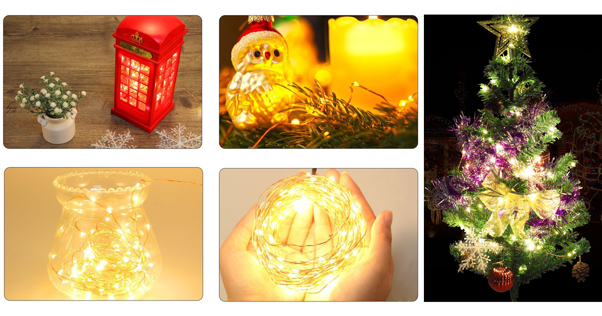 Amazon: Remote Control Bendable LED String Lights Only $9.99 (Regularly ...