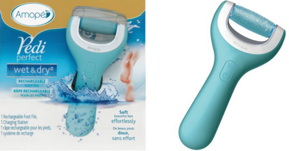 Amazon: Amopé Pedi Perfect Wet & Dry Electronic Foot File Only $25.85 ...