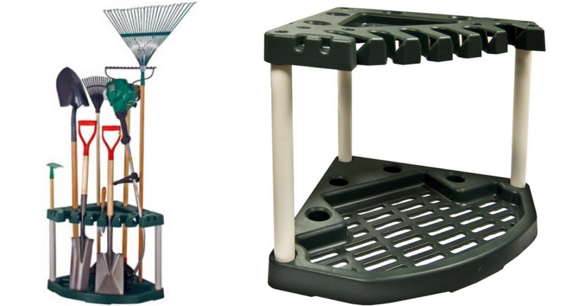 Walmart.com: Plano Corner Tool Rack (Holds up to 10 Gardening Tools)