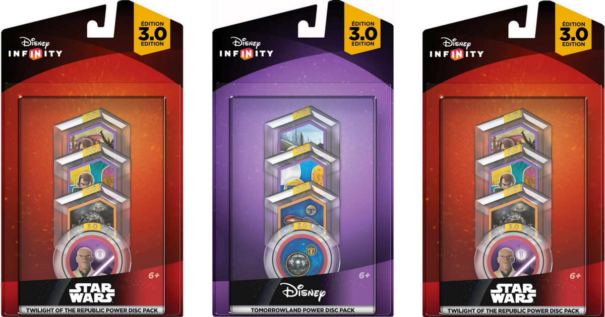 Walmart.com: Select Disney Infinity Disc Packs ONLY 88¢ (Regularly $6.95)