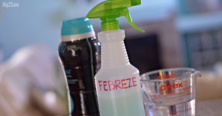 DIY Febreze Spray (Just 2 ingredients!)
