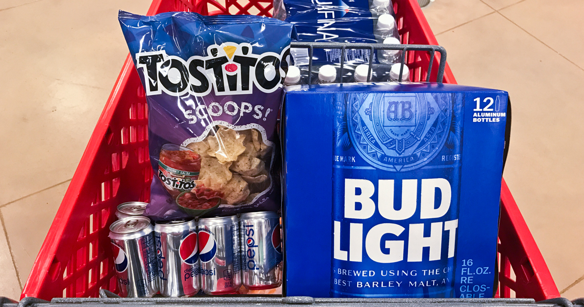 Target: Bud Light 12-Pack, Tostitos Chips & Pepsi Mini Cans 8-Pack Only ...
