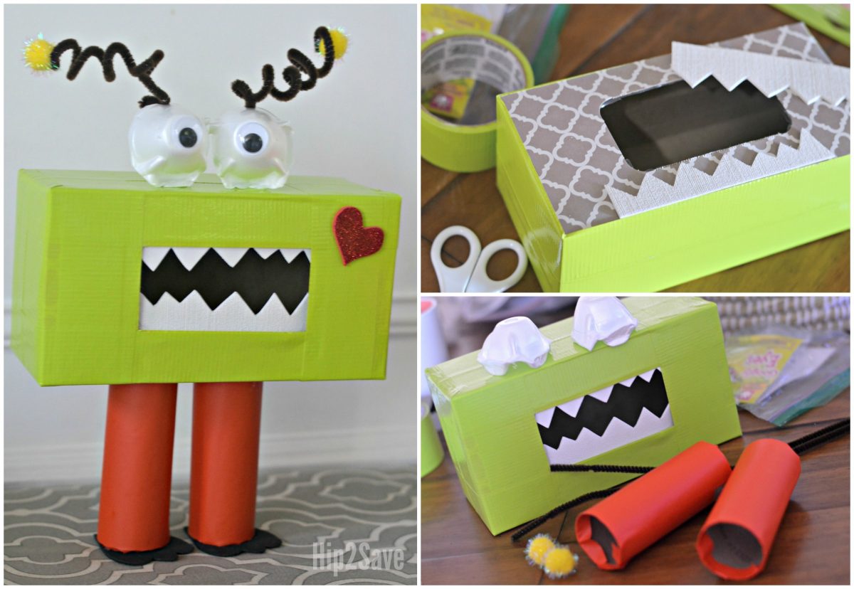 Creative Valentine's Day Box Ideas (Monster and Emoji Themed)