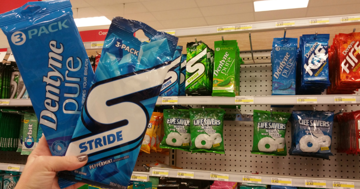 Target: Dentyne or Stride Gum 3-Packs As Low As $1.60 Each (Just 53 ...