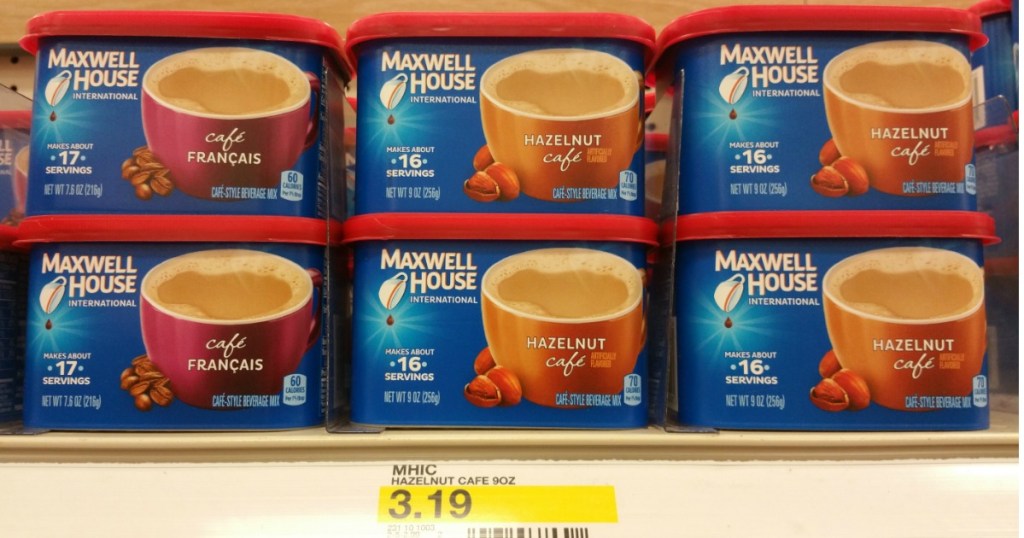 Target: Nice Savings on Maxwell House Coffee