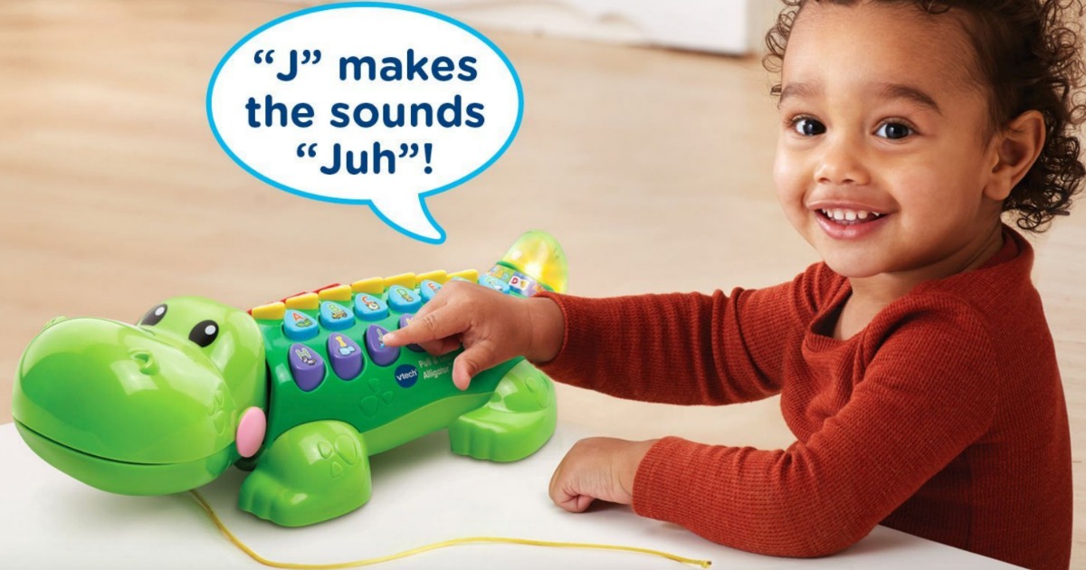 VTech Pull & Learn Alligator ONLY $9.98 (Regularly $19+)