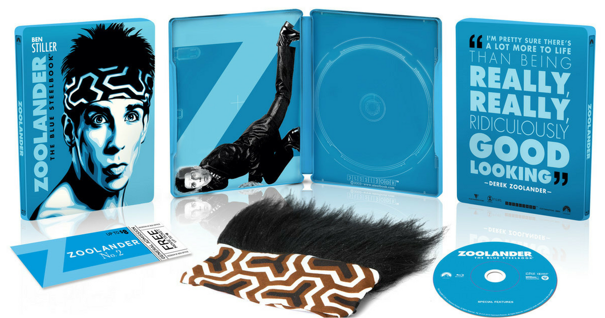 Walmart: Zoolander Blu-ray SteelBook Giftset Only $14.78 (Regularly $29.56)
