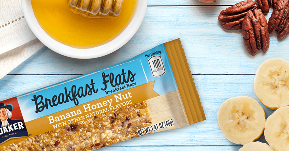 New $1/2 Quaker Breakfast Flats Coupon = 5-Count Boxes Only 49¢ at ...