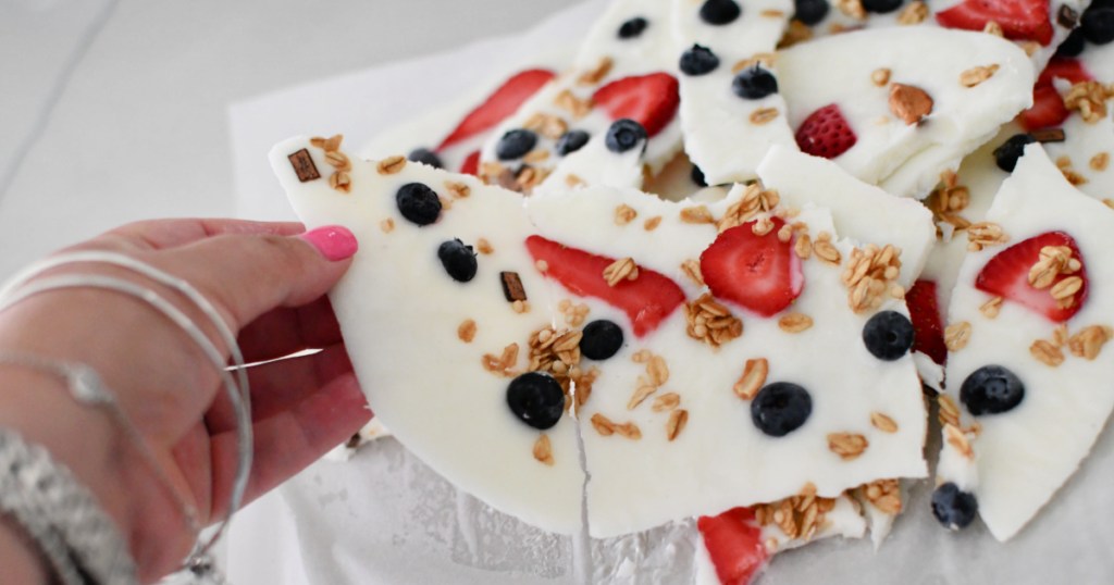 Frozen Yogurt Bark is a Fun and Easy Summertime Treat!| Hip2Save