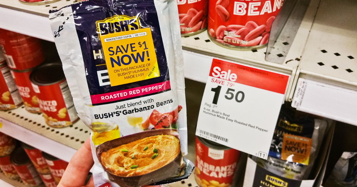 Target: Better Than Free Bush's Hummus Made Easy