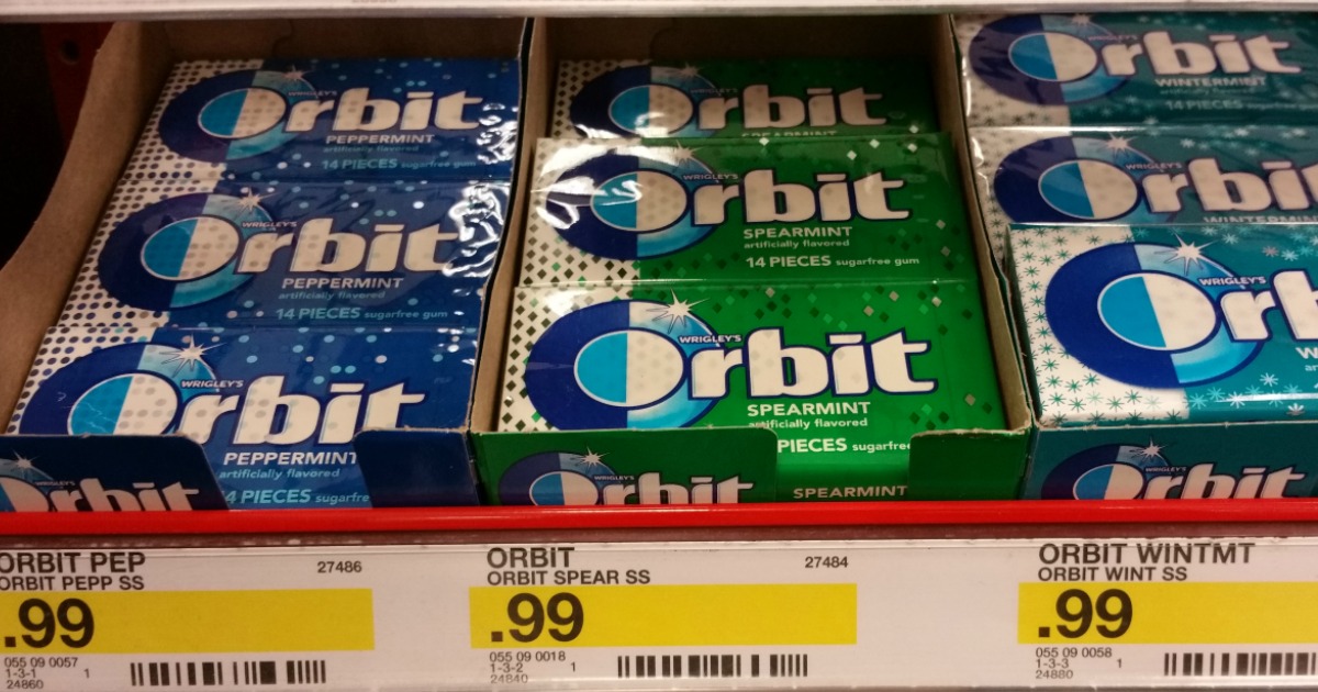 Target Shoppers! Score TWO FREE Orbit Gum Packages (Today Only)