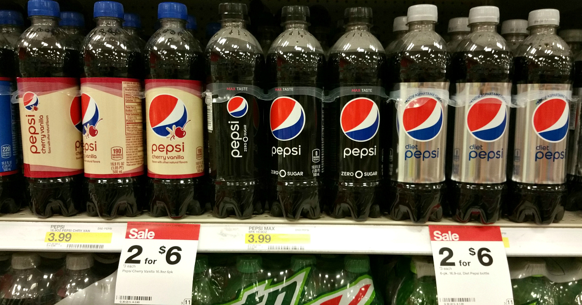 Target Shoppers! Score RARE Savings on Pepsi & Coke Products