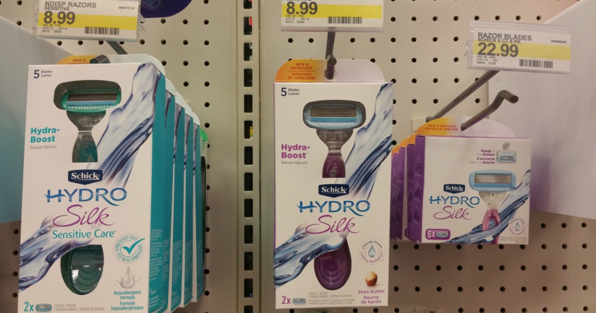 High Value $3/1 Schick Hydro Silk Razor Coupon + Awesome Target Deal Idea