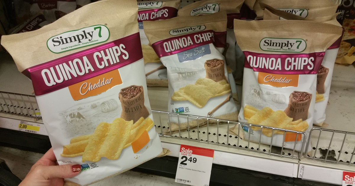 Target Shoppers! Simply 7 Quinoa Chips Only 49¢ Per Bag