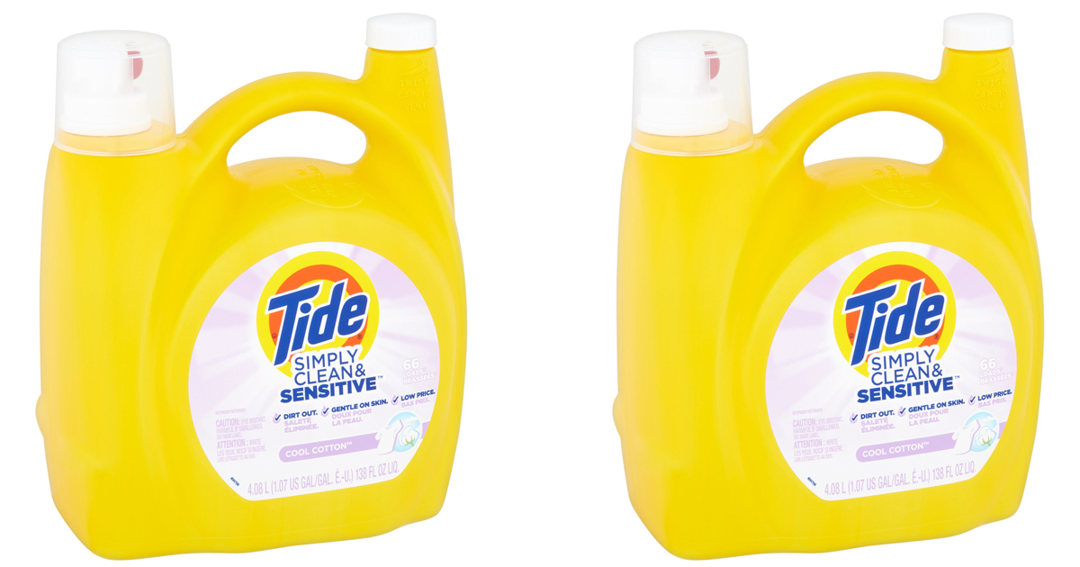 Walmart.com: Tide Simply Clean HE Laundry Detergent 66 Load Jug Only $7 ...