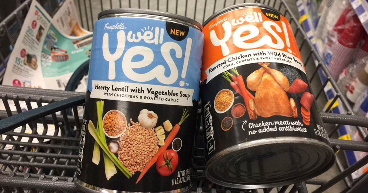 Target: Campbell's Well Yes! Soups as Low as 60¢ Per Can (Regularly $2. ...