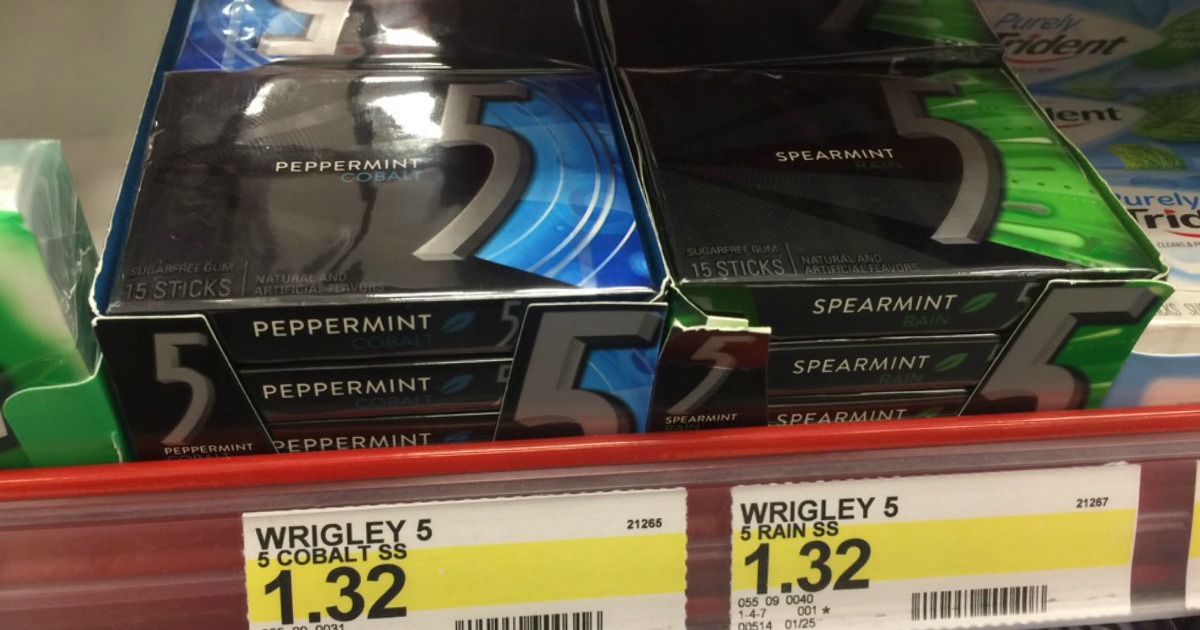 Target: Trident Gum Single Packs Starting at Only 5¢ Each