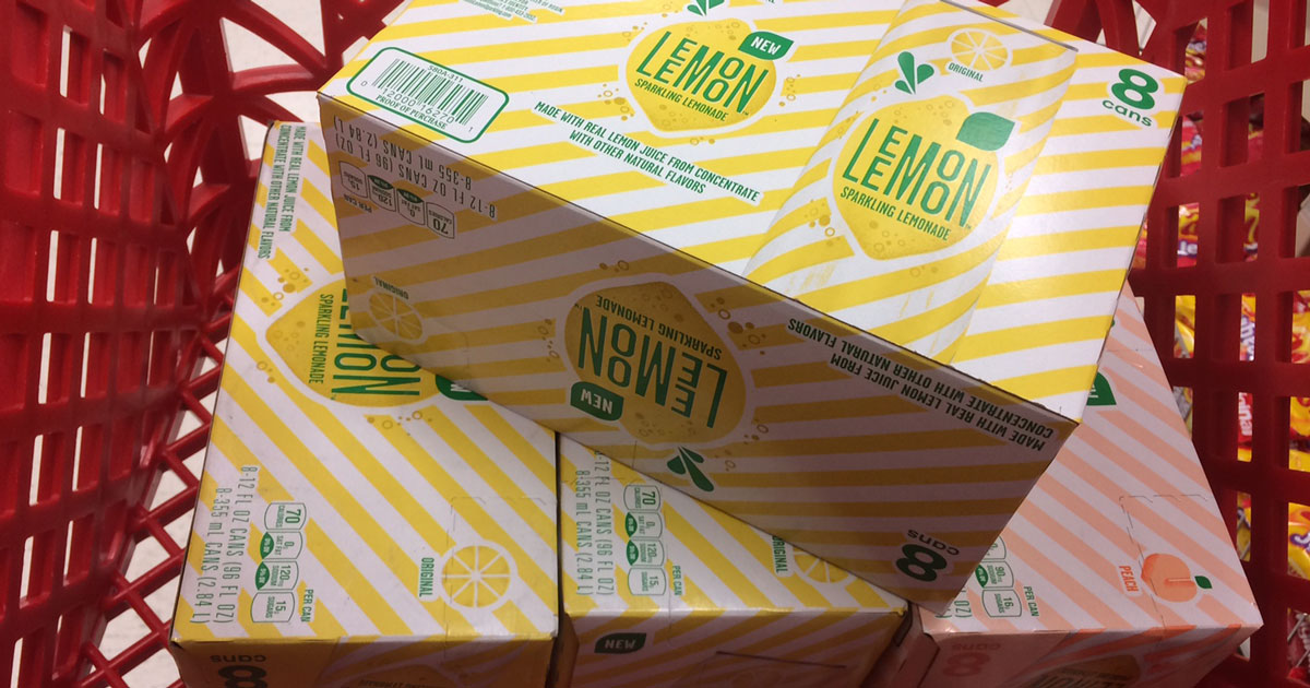 Target: Lemon Lemon Sparkling Lemonade 8 Pack As Low As 99¢ Each