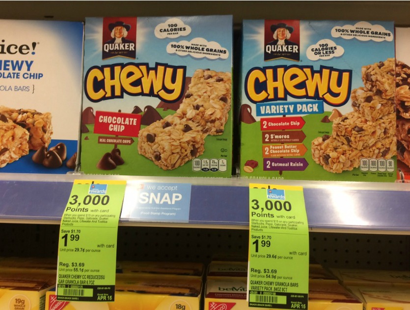 Walgreens: Quaker Snackwich 5-Count Boxes Only 99¢ AND Ritz Crackers ...