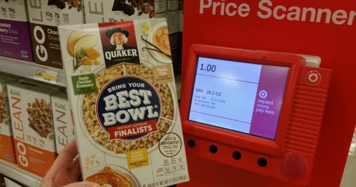 Target Shoppers! Quaker Oats Best Bowl 9 Count Boxes Just 50¢ Each (No ...