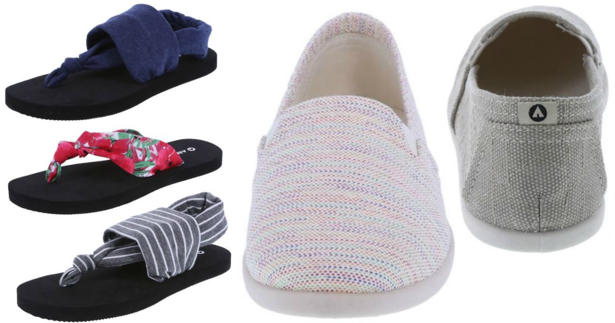 Payless Shoes: Buy 1 Get 1 FREE Shoe Sale = Women's Airwalk Flip Flops ...
