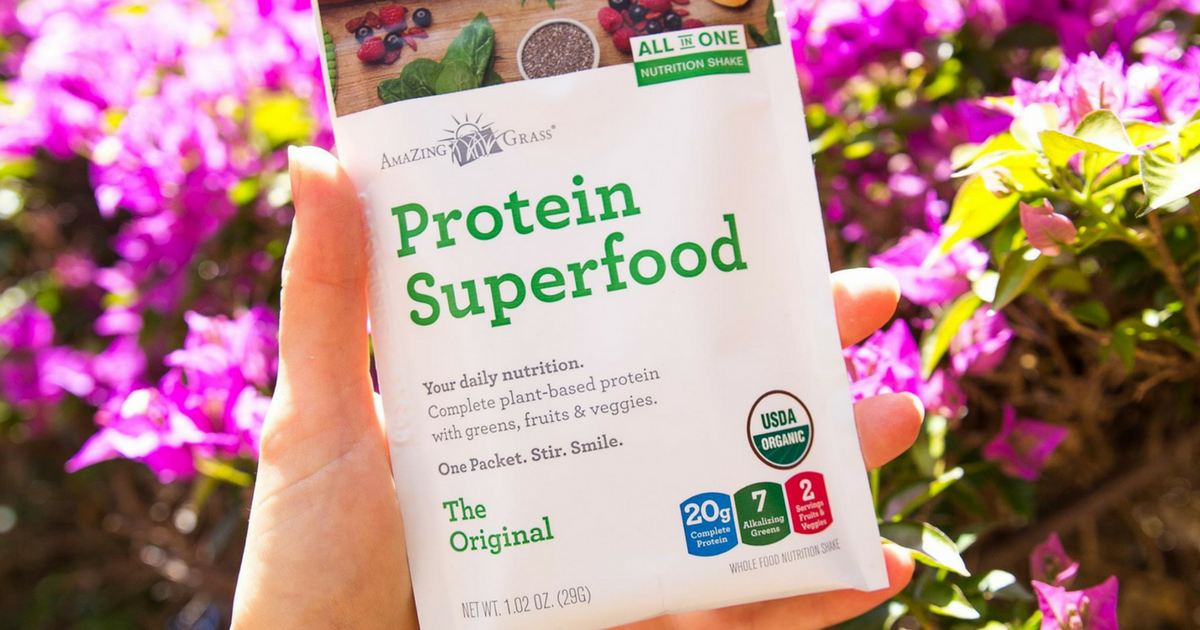 FREE Amazing Grass Superfood Samples + Recipe Book