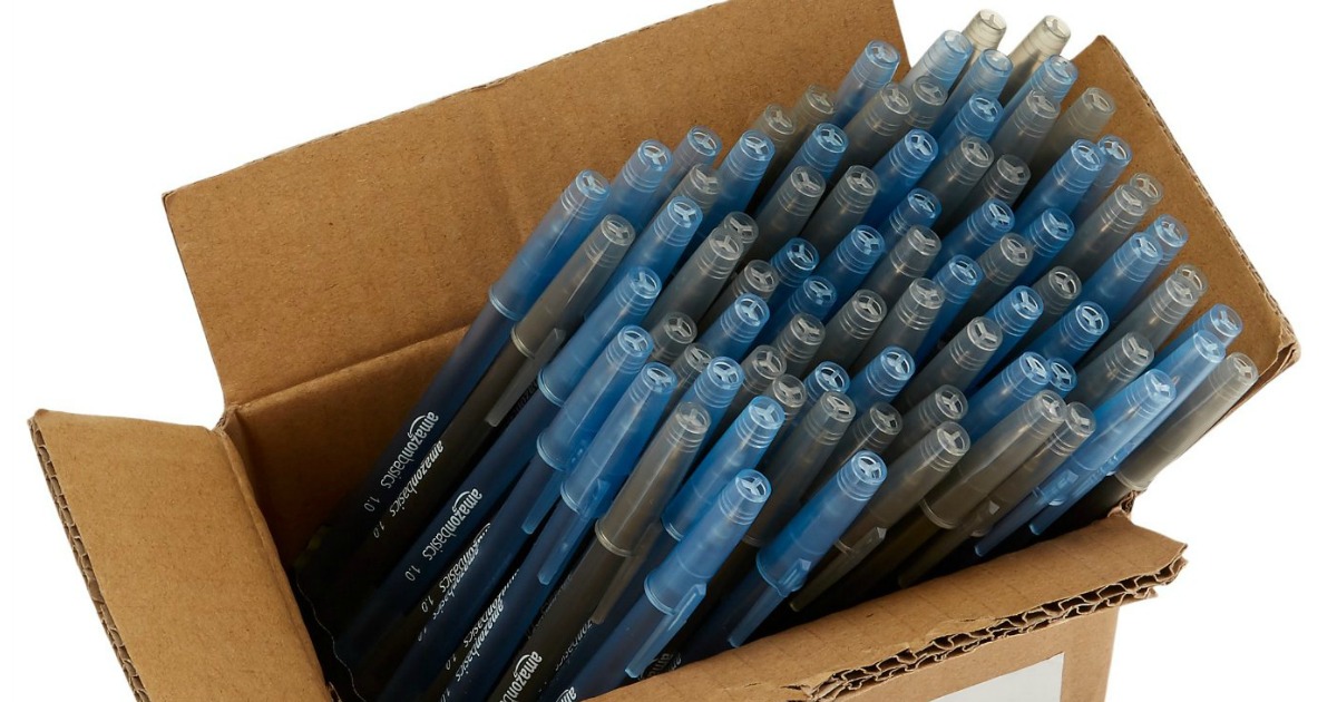 AmazonBasics Ballpoint Pens 100 Count Box ONLY $3.61 Shipped