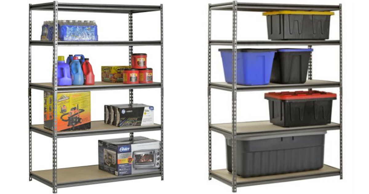 Walmart: Muscle Rack 5-Shelf Steel Shelving Unit Only $52.96