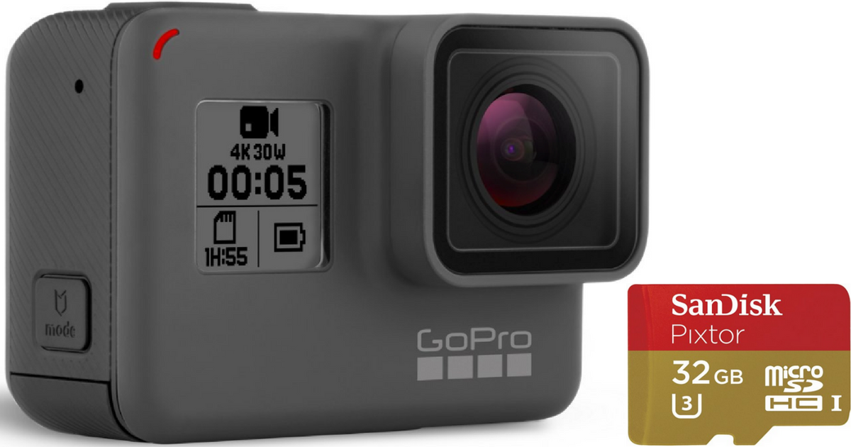Best Buy: GoPro HERO5 4K Action Camera + 32 GB SD Card Only $300 ...