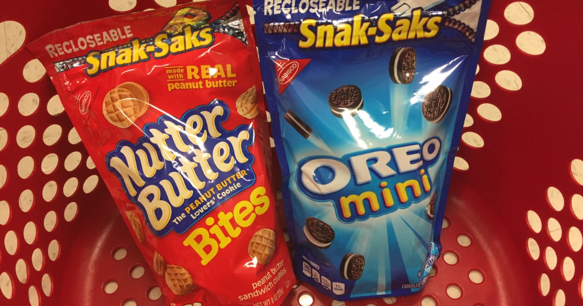 Target: Nabisco Snak-Saks Just 69¢ Each (Regularly $2.12)