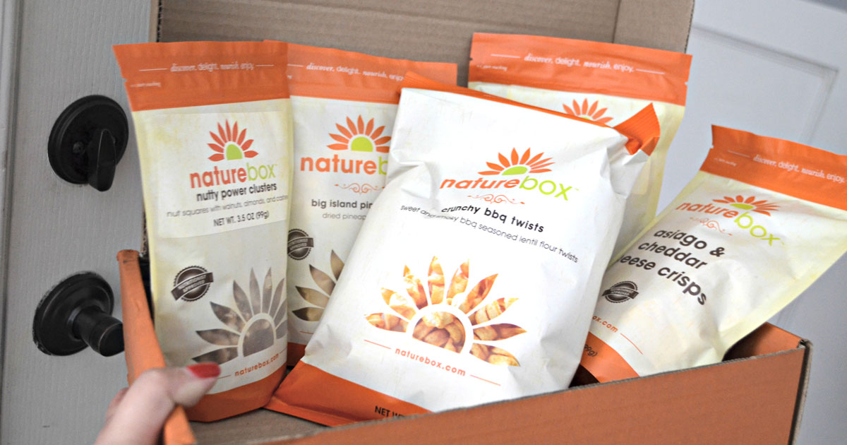 NatureBox: $15 Off $20 Order = 9 Yummy Snacks Just $12.48 Delivered ...