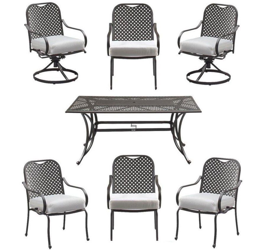Home Depot: Hampton Bay 7-Piece Patio Dining Set w/ Cushions Only $299 ...